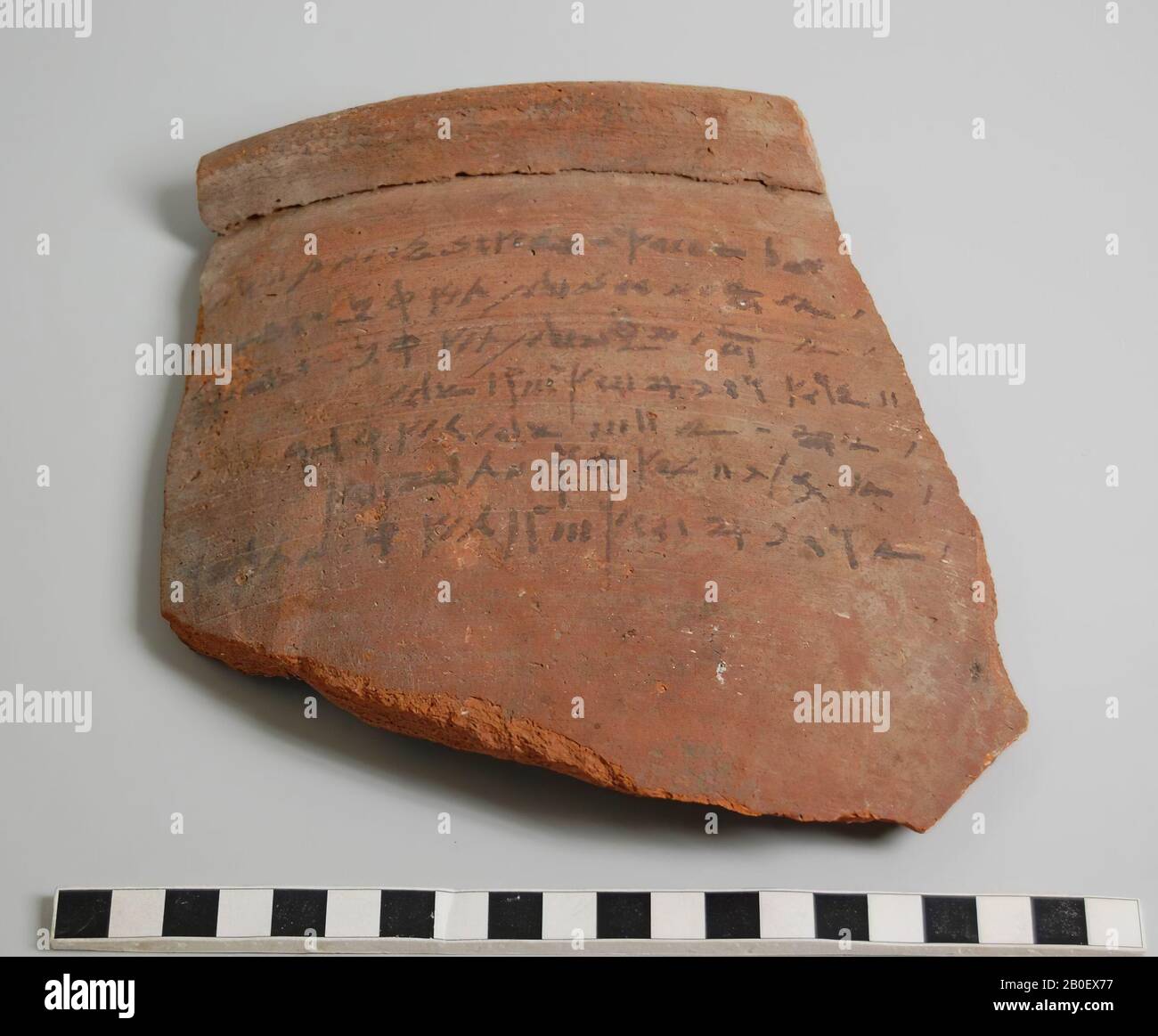 Demotic ostracon hi-res stock photography and images - Alamy