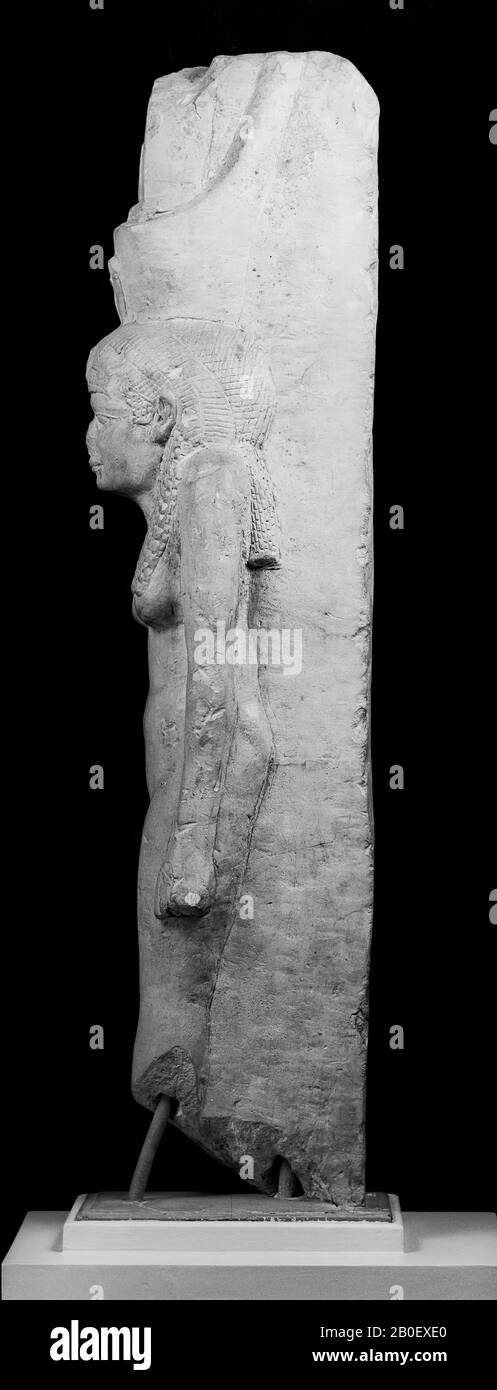portrait, queen, Cleopatra II, Cleopatra III (?), Sculpture, limestone ...