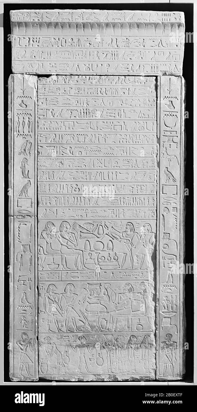 Egypt, stela, limestone, 119 x 59 cm, Middle Kingdom, 12th Dynasty, 9th ...