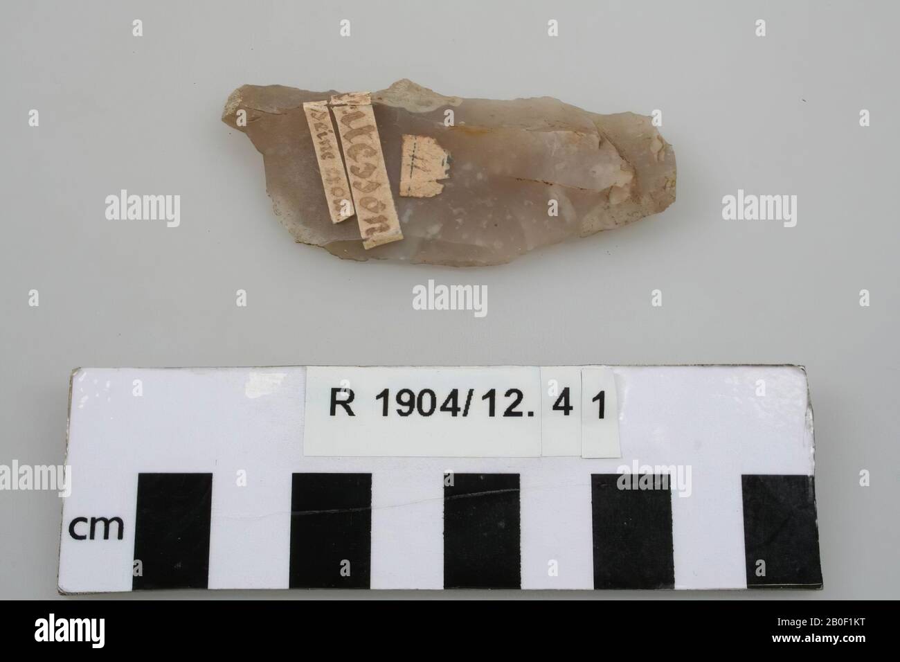 Tool, flint. A scraper or knife or awl, with a broken off point., Tool ...