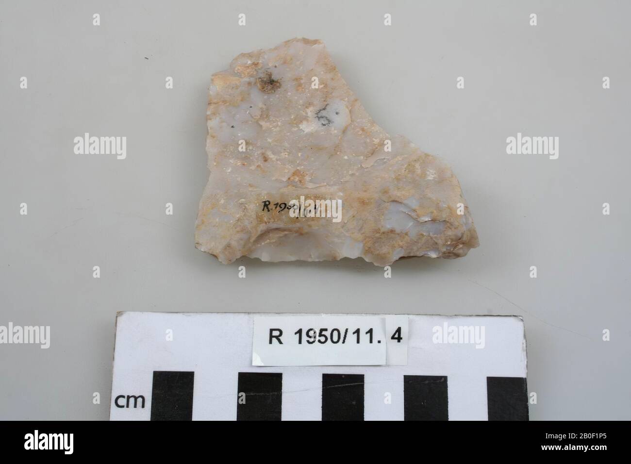 Flint, planer, stone, flint, 8,4 x 6,9 x 1,4 cm, prehistoric, France ...