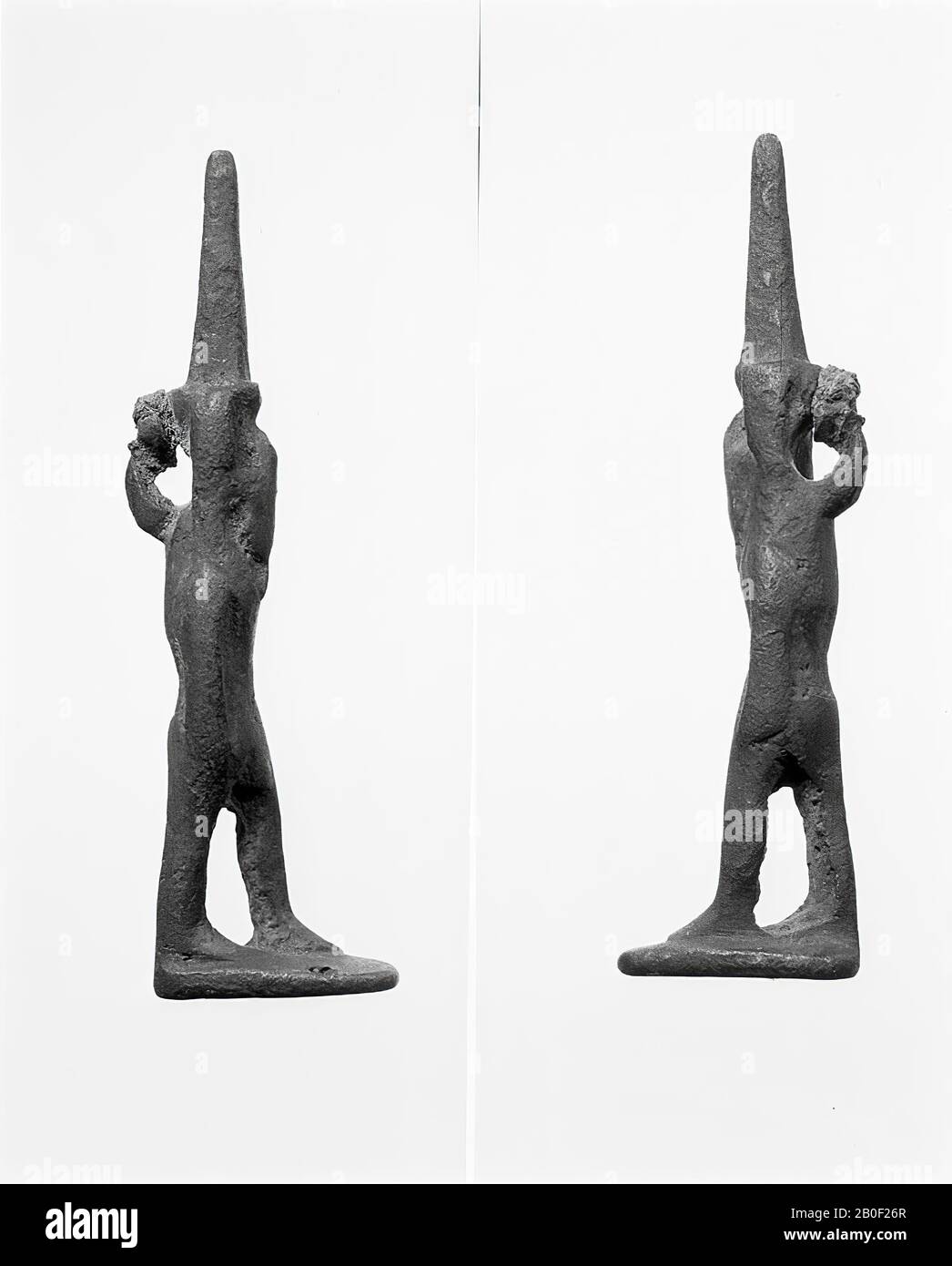 Nefertem, standing, bronze, god, bronze, 7,7 cm, Late Period, Egypt ...