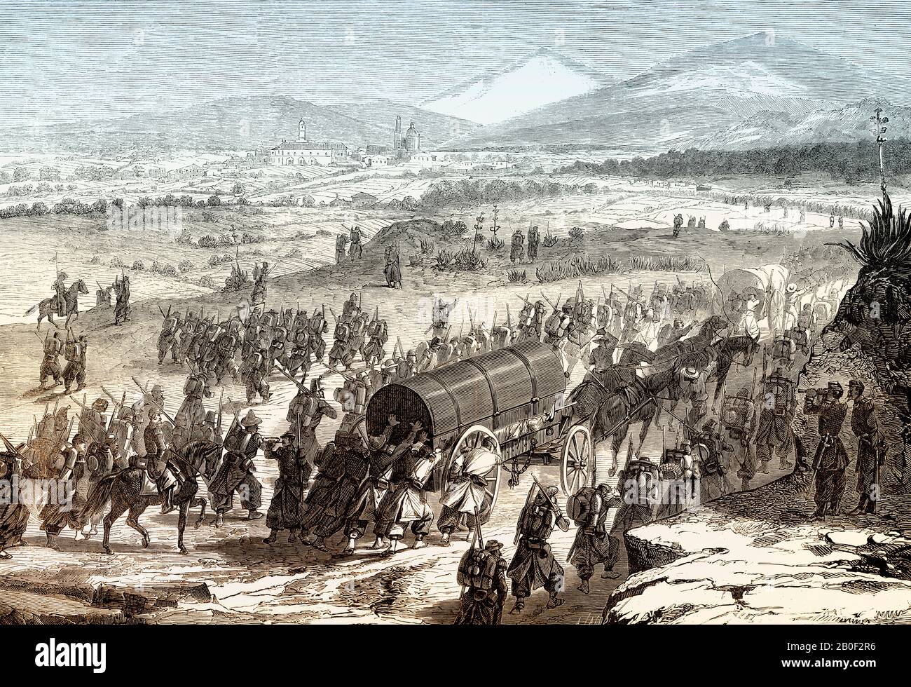 French Mexican War After