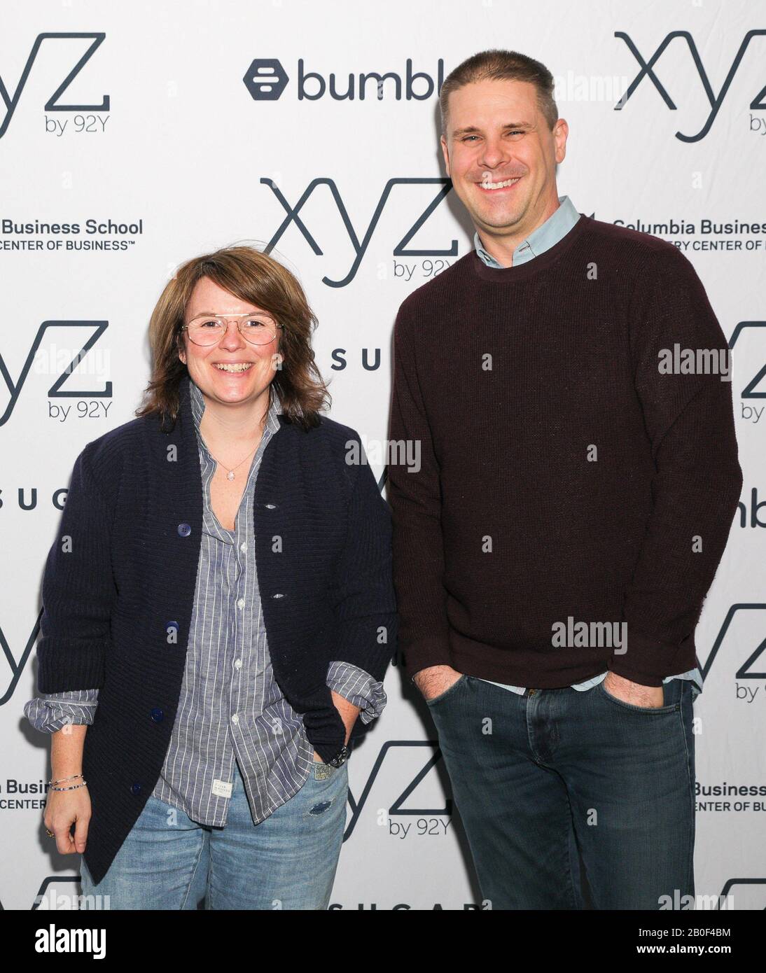 New York, NY, USA. 19th Feb, 2020. Alyssa Mastromonaco, Dan Pfeiffer at ...