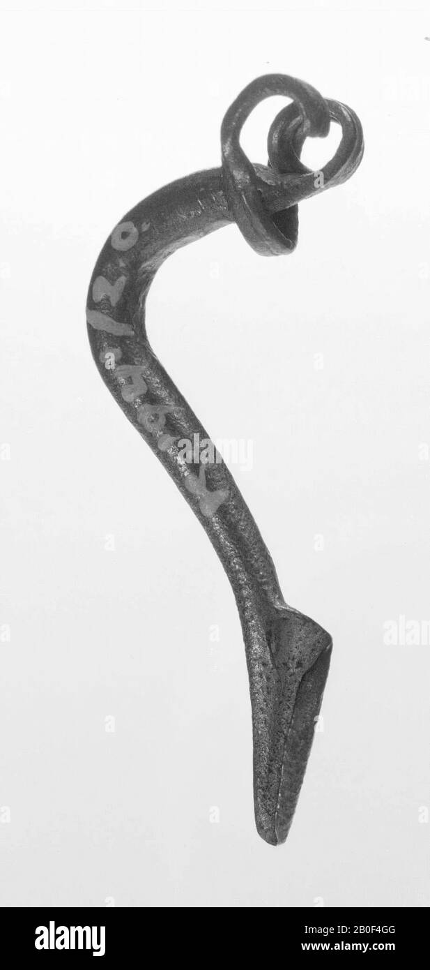 Bronze thread fibula, needle missing. Distribution: Lower Rhine area ...
