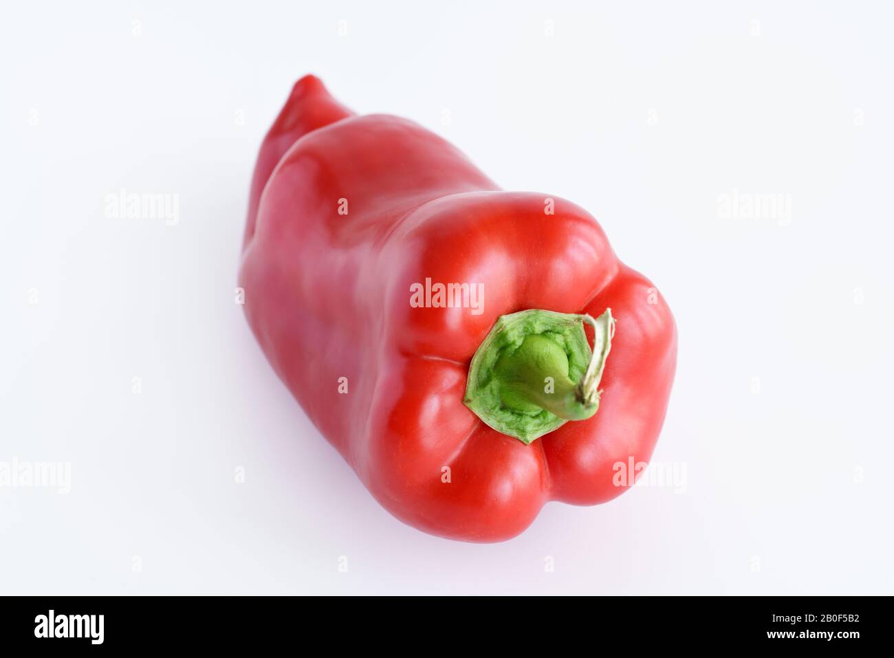 Organically grown ugly red pepper from local farmers market. High ...