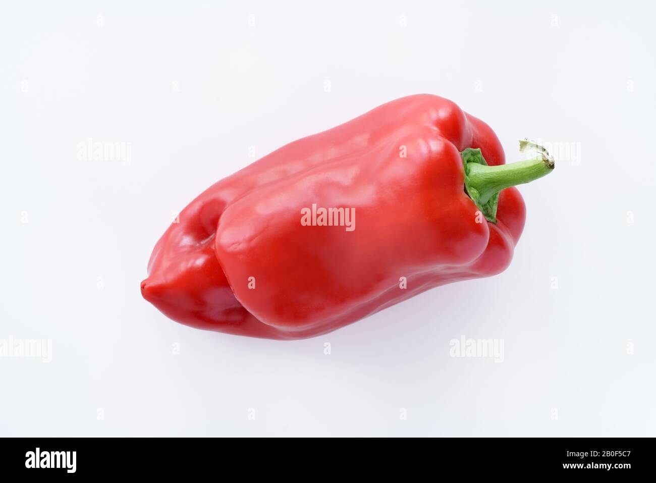 Organically grown ugly red pepper from local farmers market. High ...