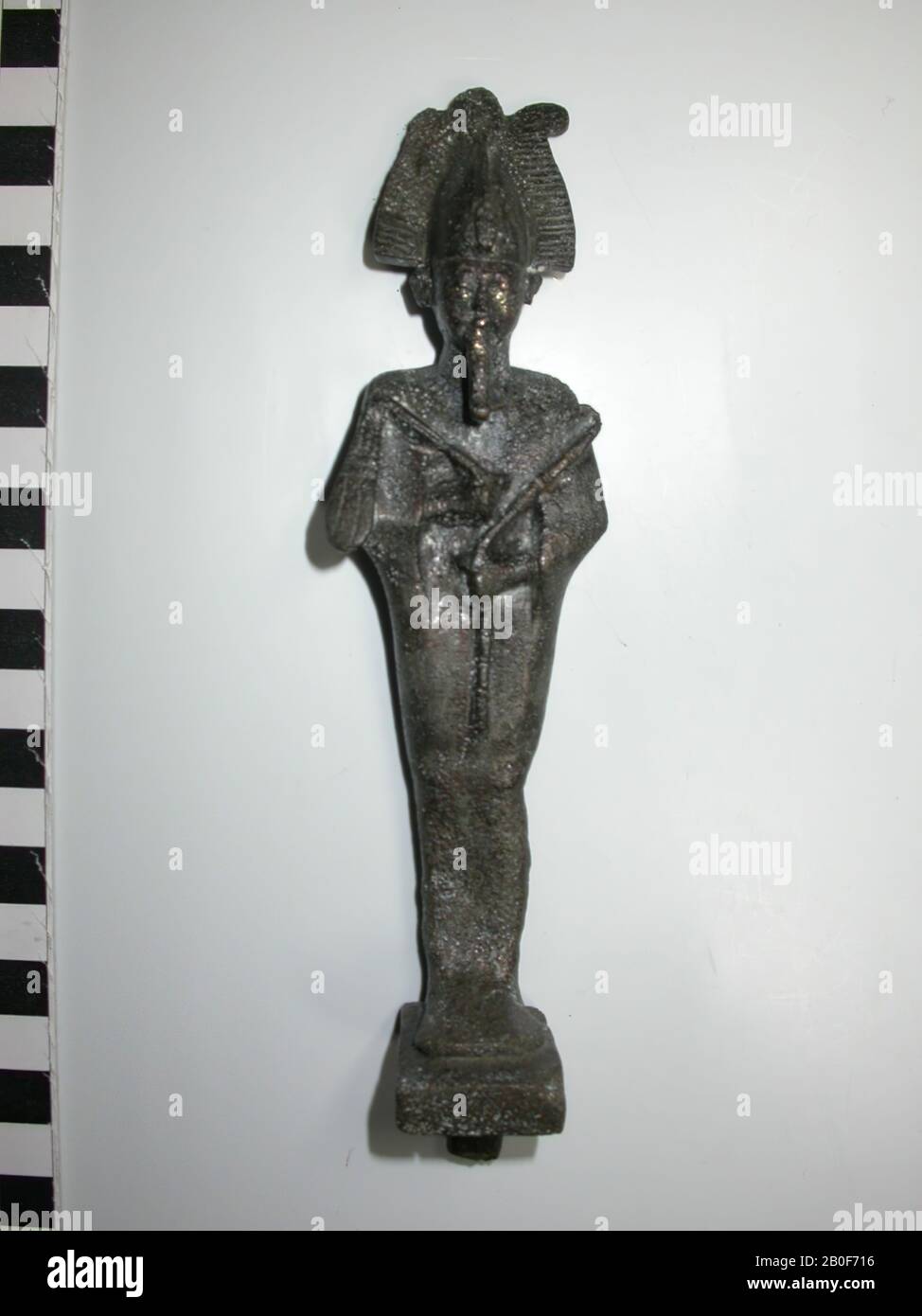 Osiris, standing, bronze, god, bronze, 16.4 cm, Late Period, Egypt ...
