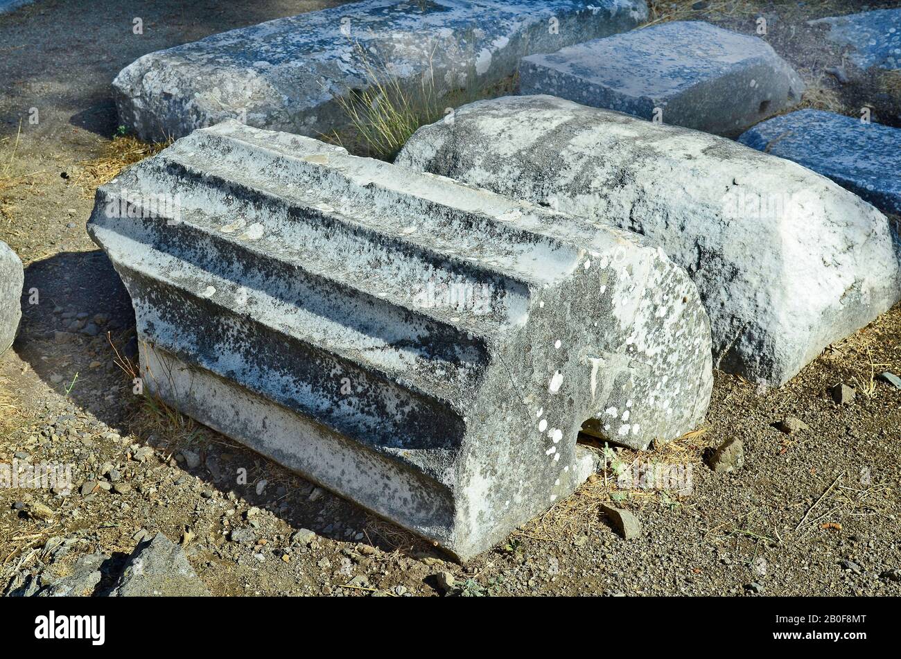 Greece, Samothrace, Sanctuary of the great gods in Palaeopolis, ancient ...