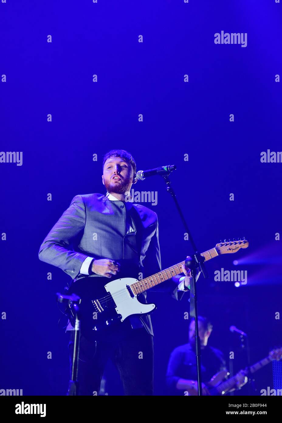 James Arthur performing to a full house Stock Photo - Alamy