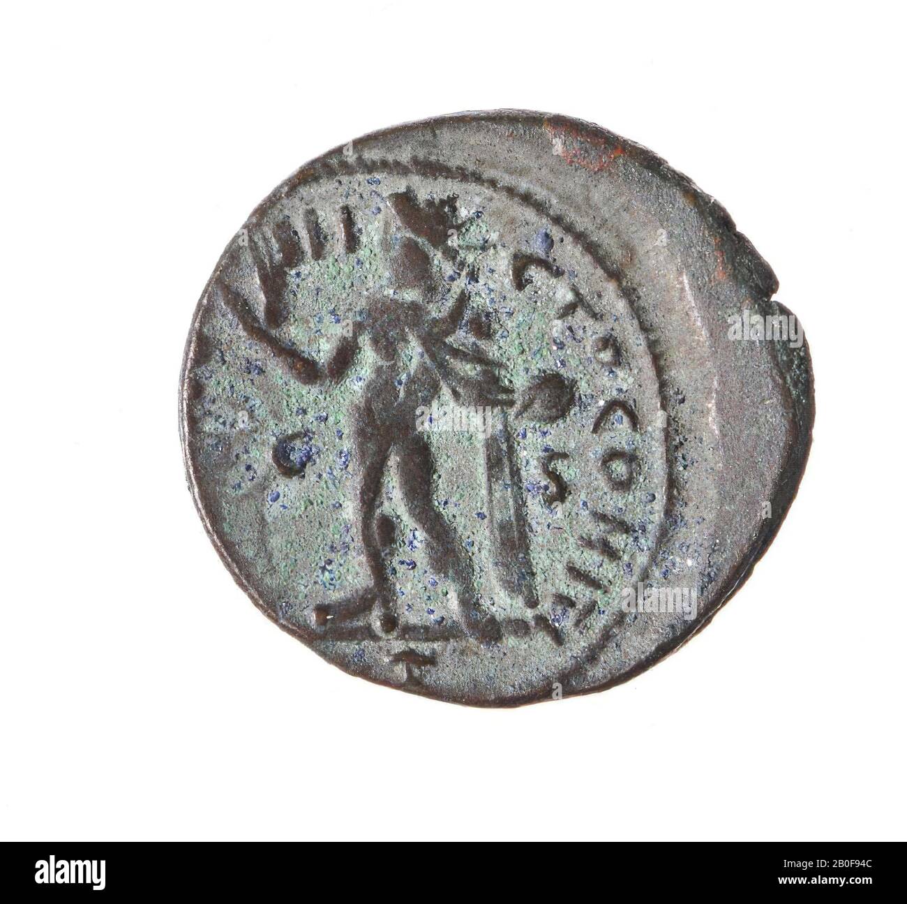 coin, follis, Constantinus I, Vz: imperial bust r., Kuras, IMP CO [NST ...