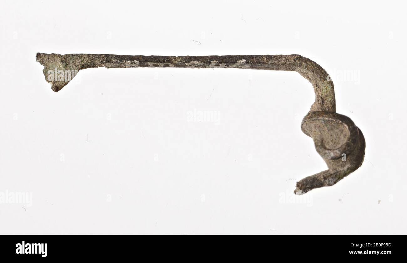 fibula, metal, bronze, roman, Netherlands, Gelderland, Maasdriel ...