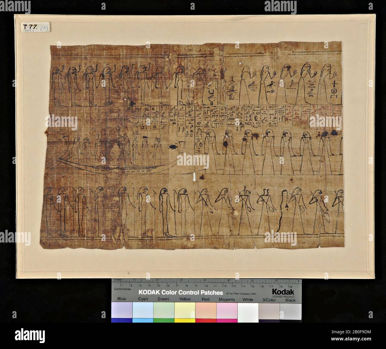 Egypt, Amdoeat, vignettes, papyrus, 22 x 32.5 cm Stock Photo - Alamy