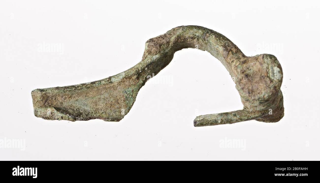 fibula, metal, bronze, roman, Netherlands, Utrecht, Bunnik, Vechten ...