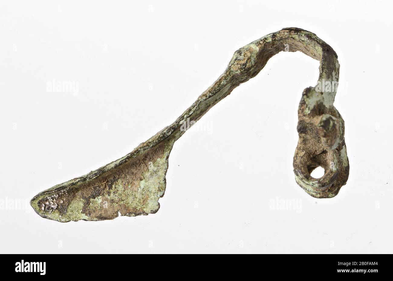fibula, metal, bronze, roman, Netherlands, Utrecht, Bunnik, Vechten ...