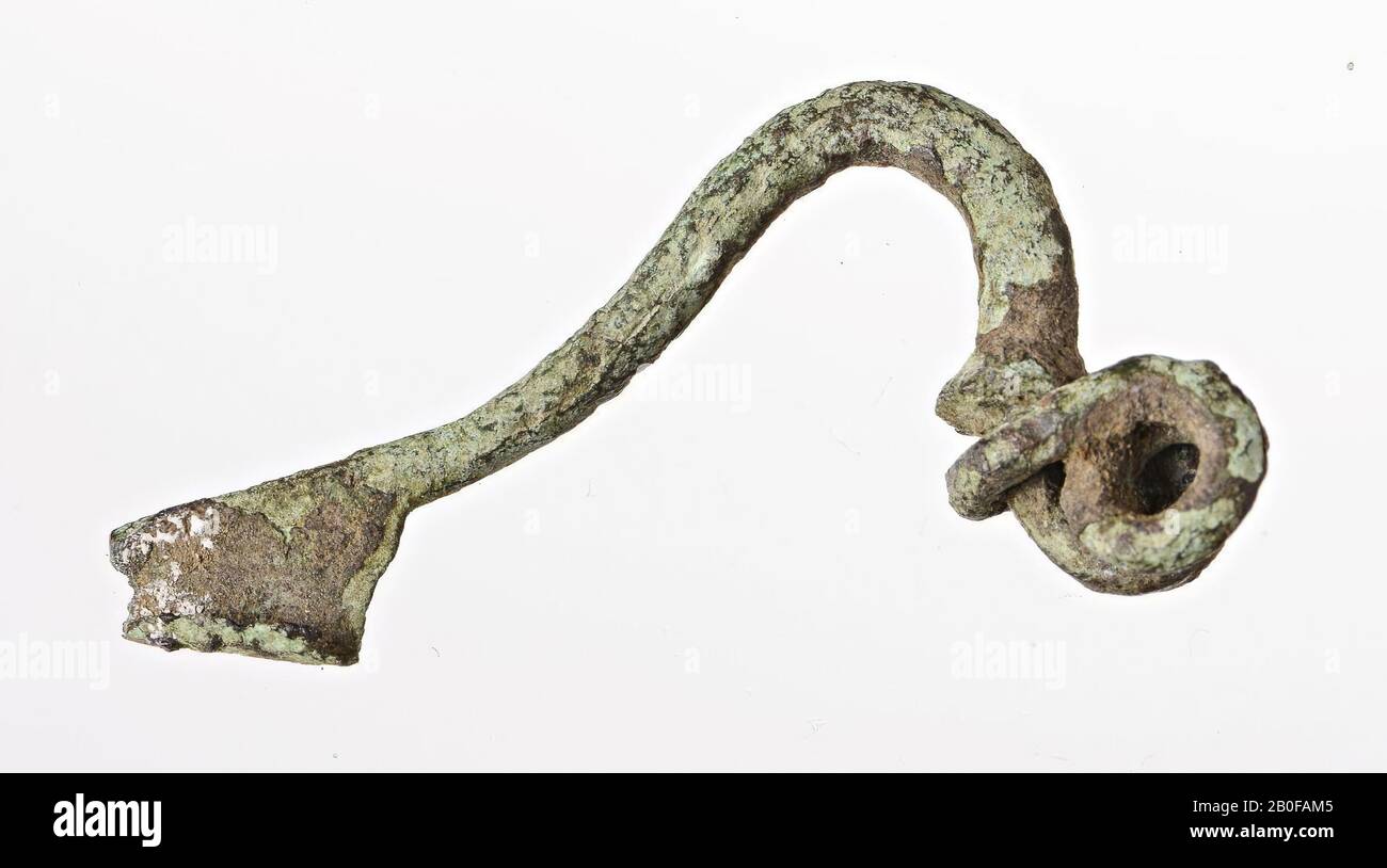 fibula, metal, bronze, roman, Netherlands, Utrecht, Bunnik, Vechten ...