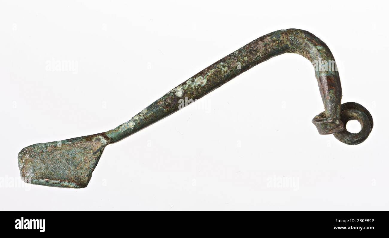 fibula, metal, bronze, roman, Netherlands, Utrecht, Bunnik, Vechten ...