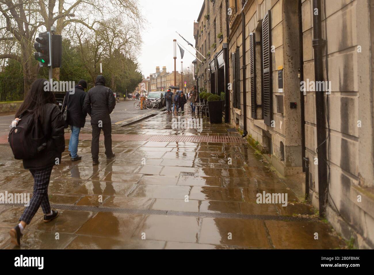 Wet reflective ground cambridge hi-res stock photography and images - Alamy