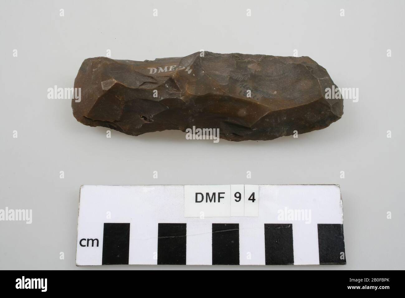 Ancient Europe, tool, stone, flint, 11 x 3.5 x 2.9 cm, prehistory ...
