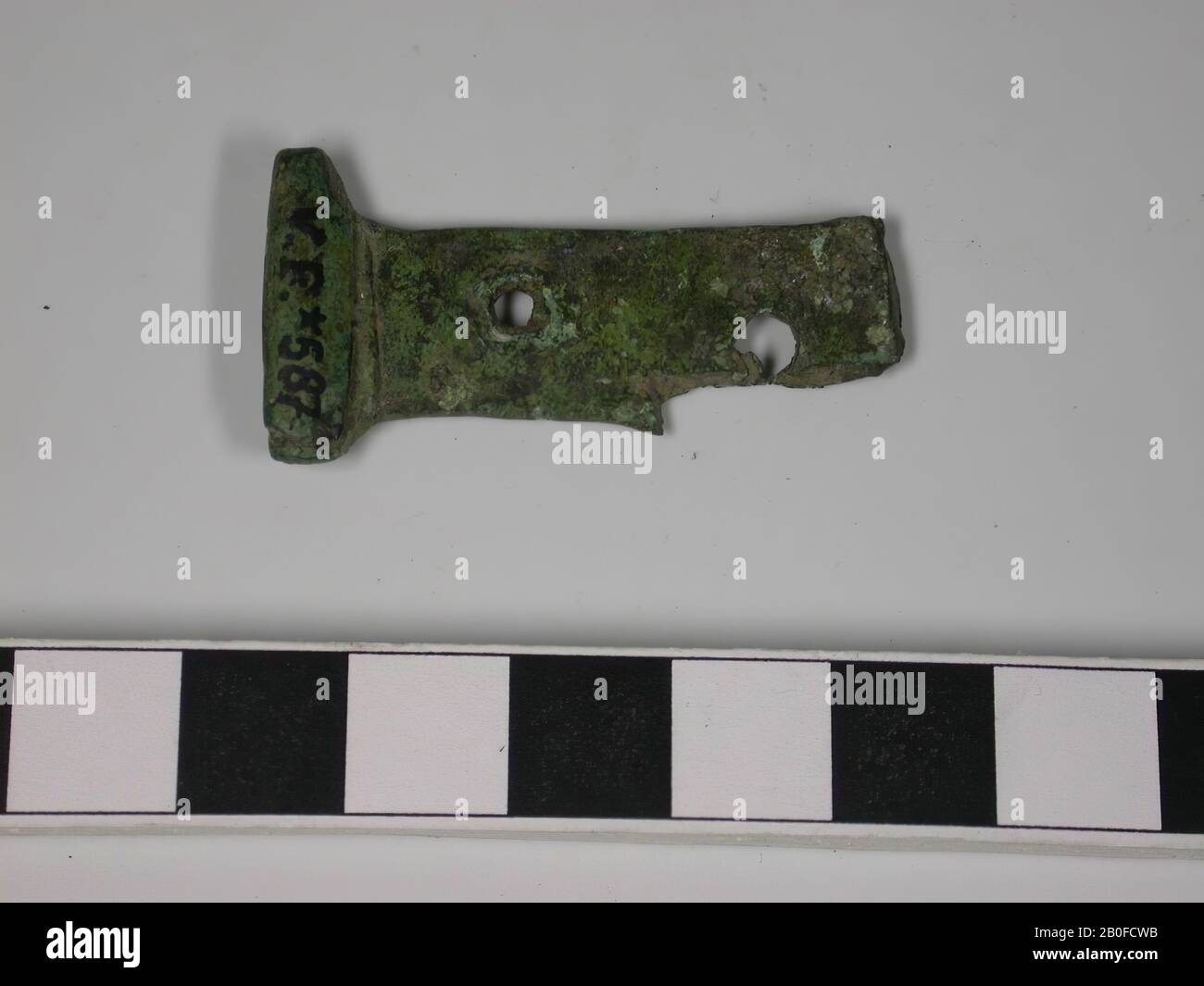 The Netherlands Roman period, hinge, metal, bronze, length, 4 cm, roman ...