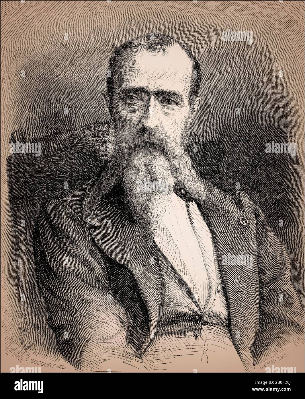 Émile Jean-Horace Vernet, 1789 – 1863, a French painter Stock Photo - Alamy