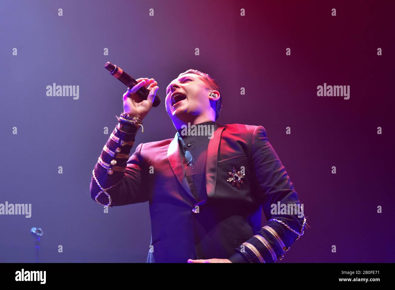 singer John Newman Stock Photo - Alamy