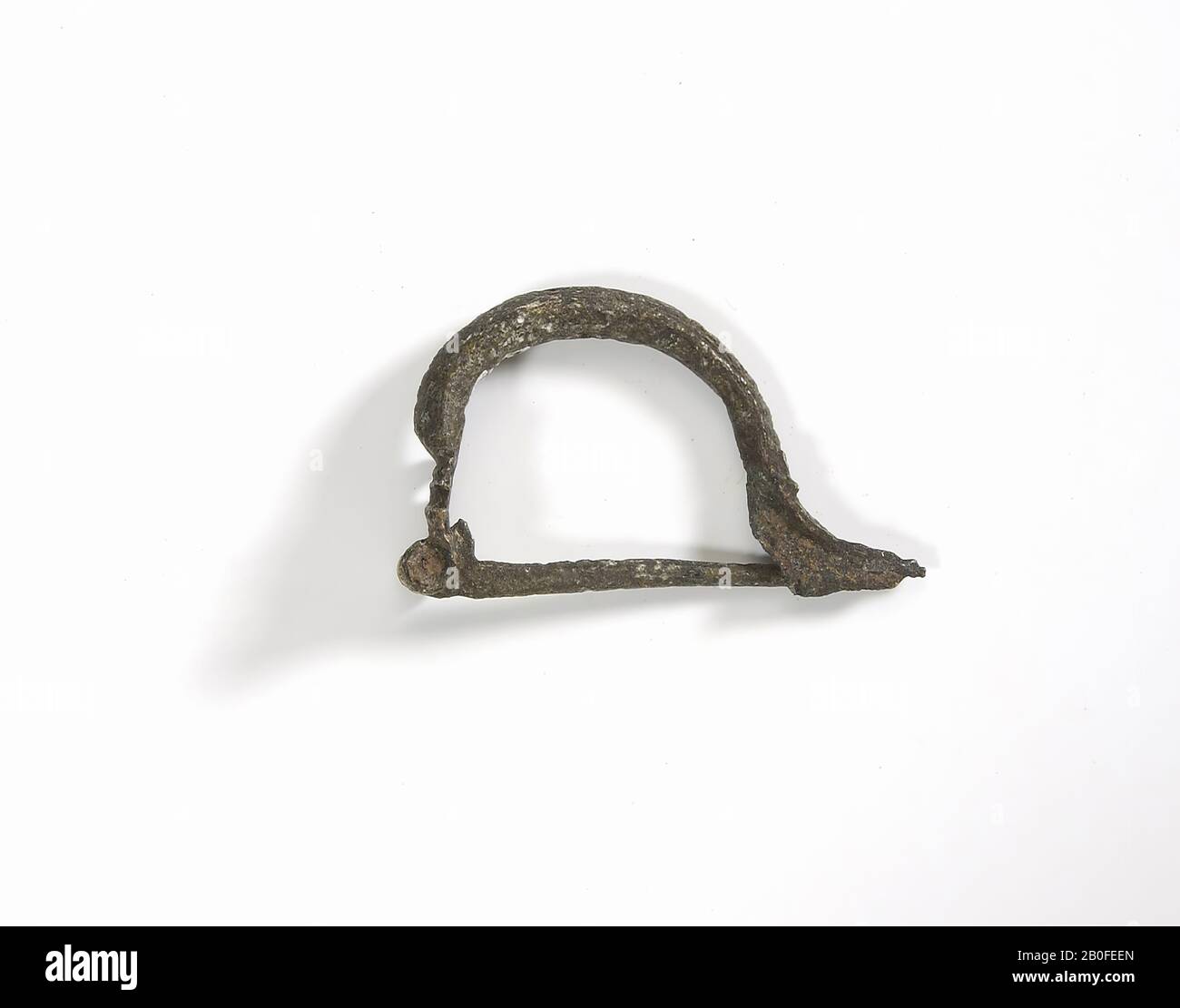 The Netherlands Roman period, fibula, arched fibula, metal, bronze, 4.5 ...