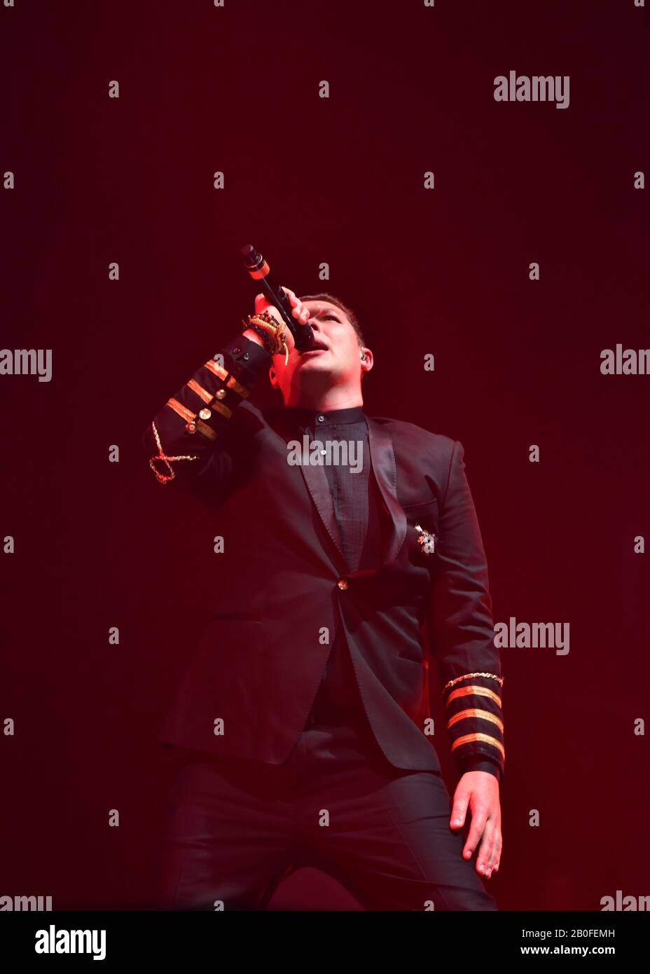 singer John Newman Stock Photo - Alamy