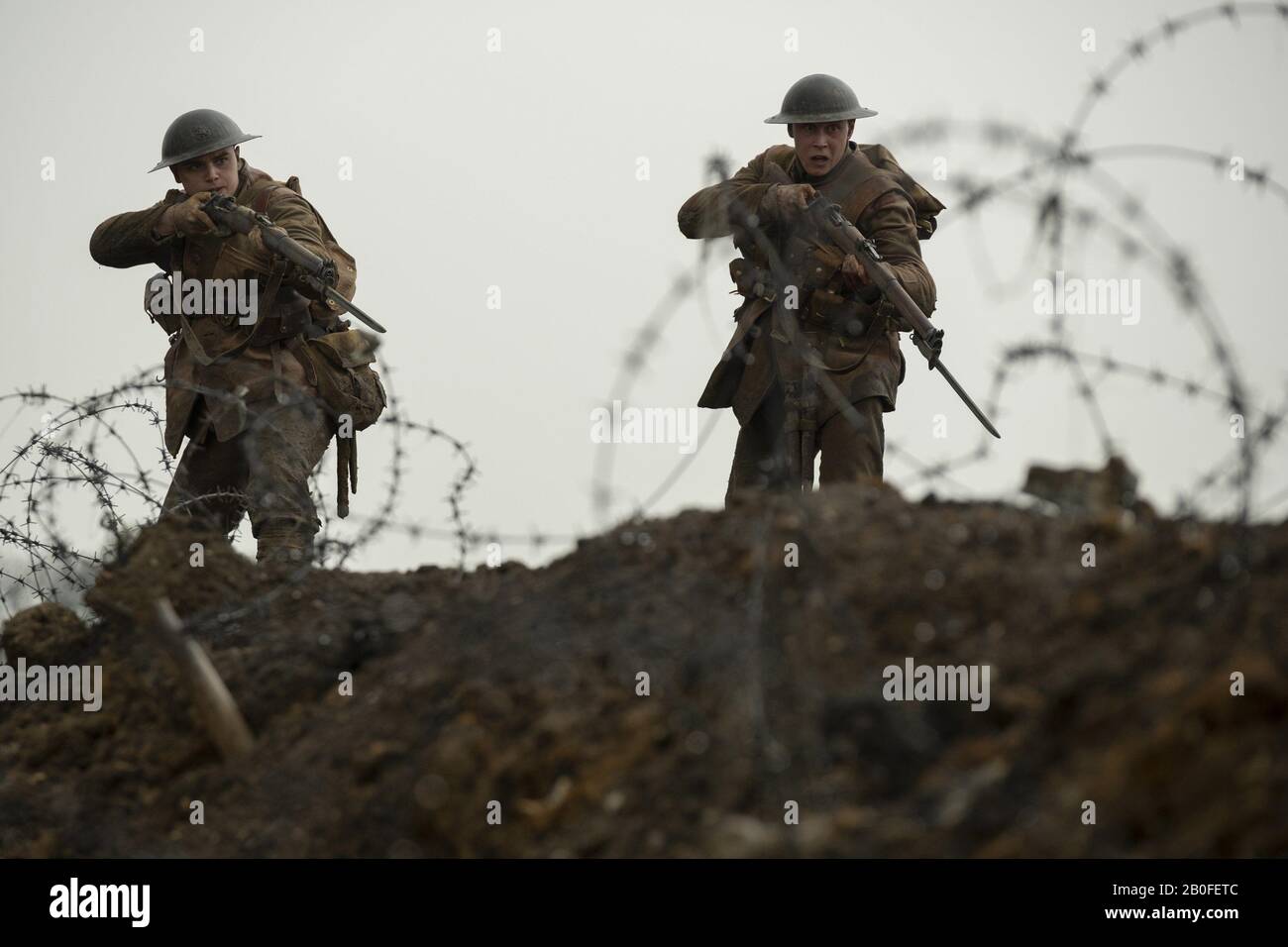 1917 Year : 2019 USA / UK Director : Sam Mendes George MacKay, Dean ...
