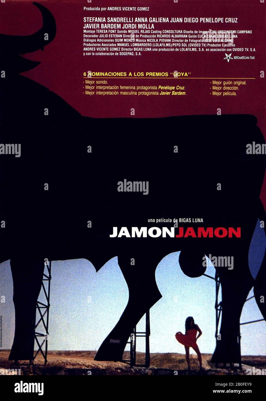 Jamon jamon poster hi-res stock photography and images - Alamy