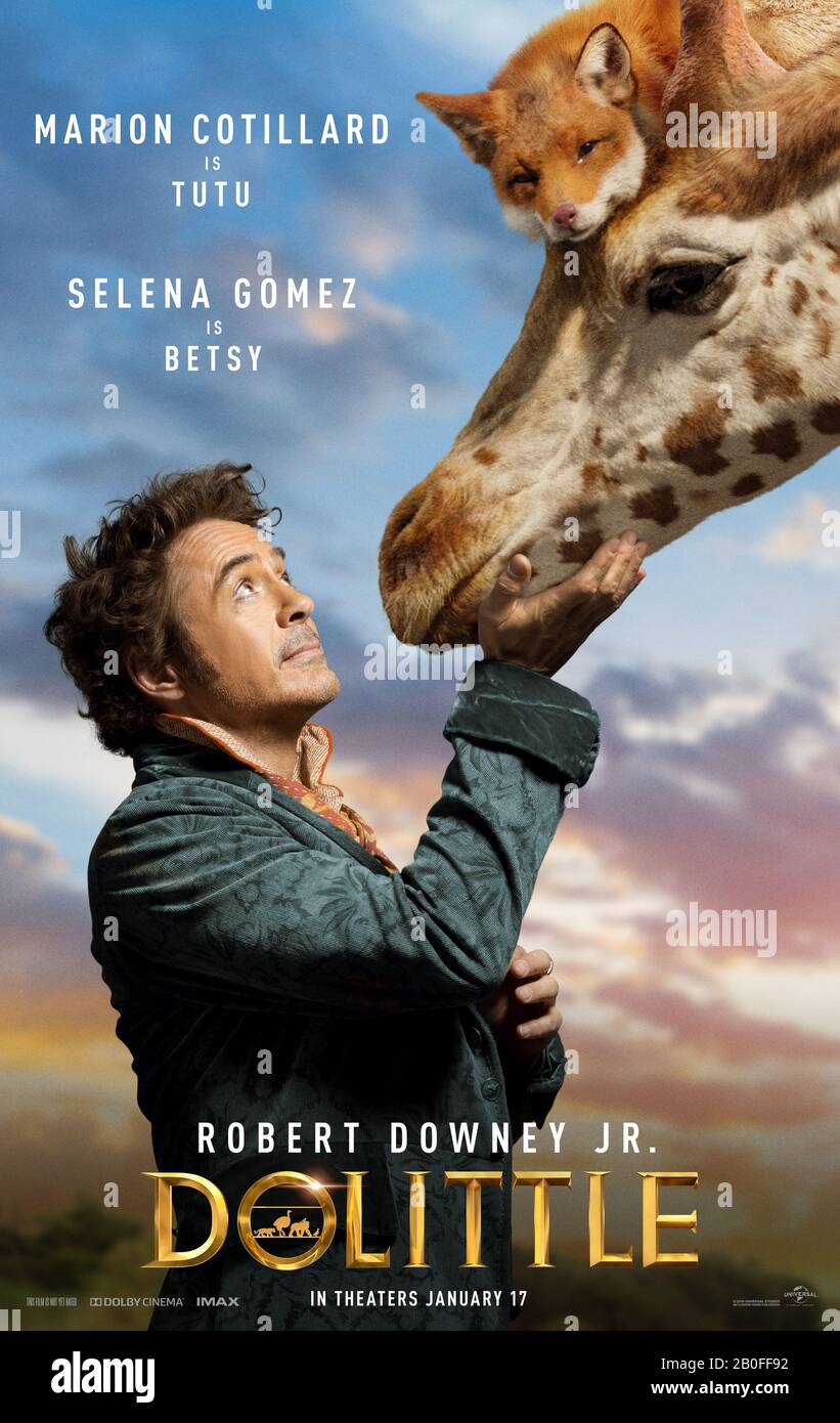 Dolittle Year : 2020 USA Director : Stephen Gaghan Robert Downey Jr ...