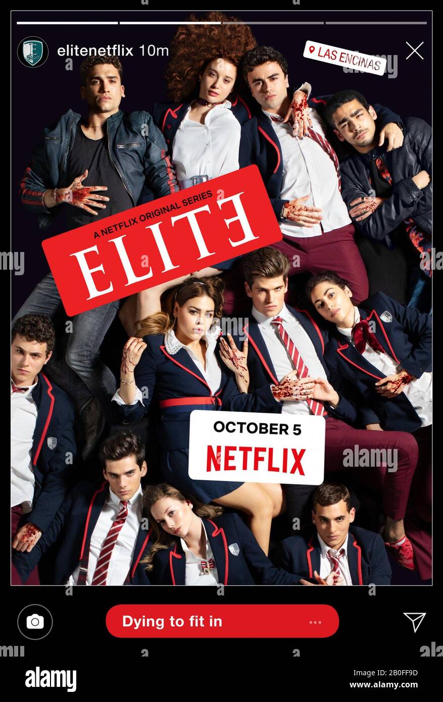 Elite TV Series (2018 - ) Spain 2018 Season 1 Created by Darío Madrona ...