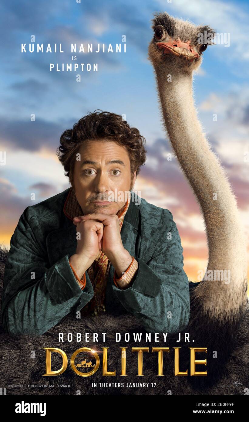 Dolittle Year : 2020 USA Director : Stephen Gaghan Robert Downey Jr ...