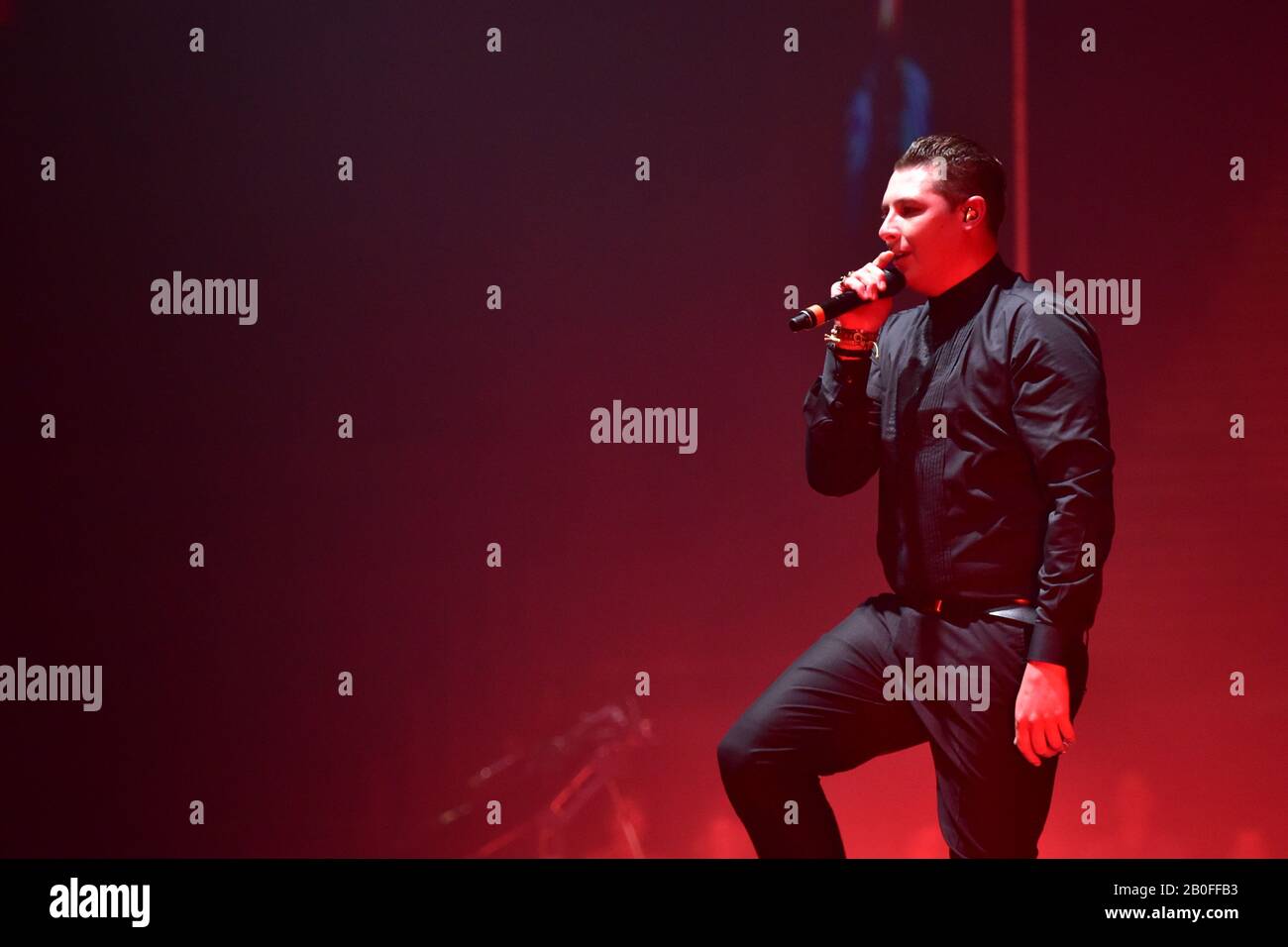singer John Newman Stock Photo - Alamy