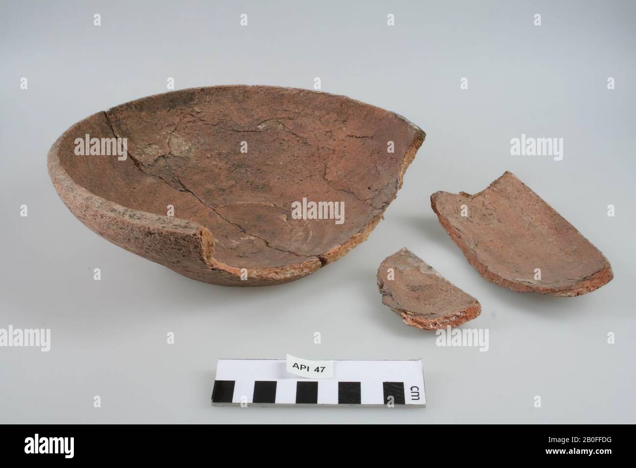 Scale consisting of one large part consisting of two glued parts, plus ...