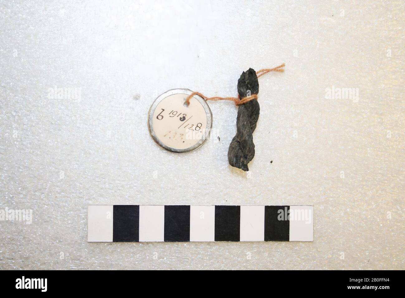 charred rope, organic, textile, Netherlands, Groningen, Loppersum ...