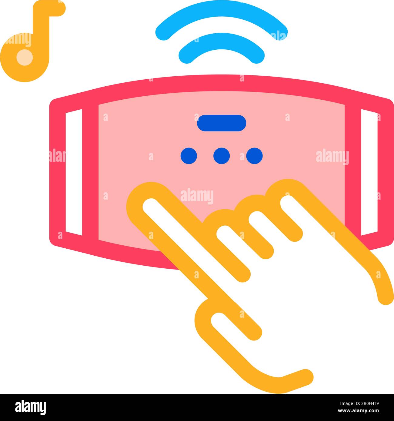 Music Device Icon Vector Outline Illustration Stock Vector Image & Art ...
