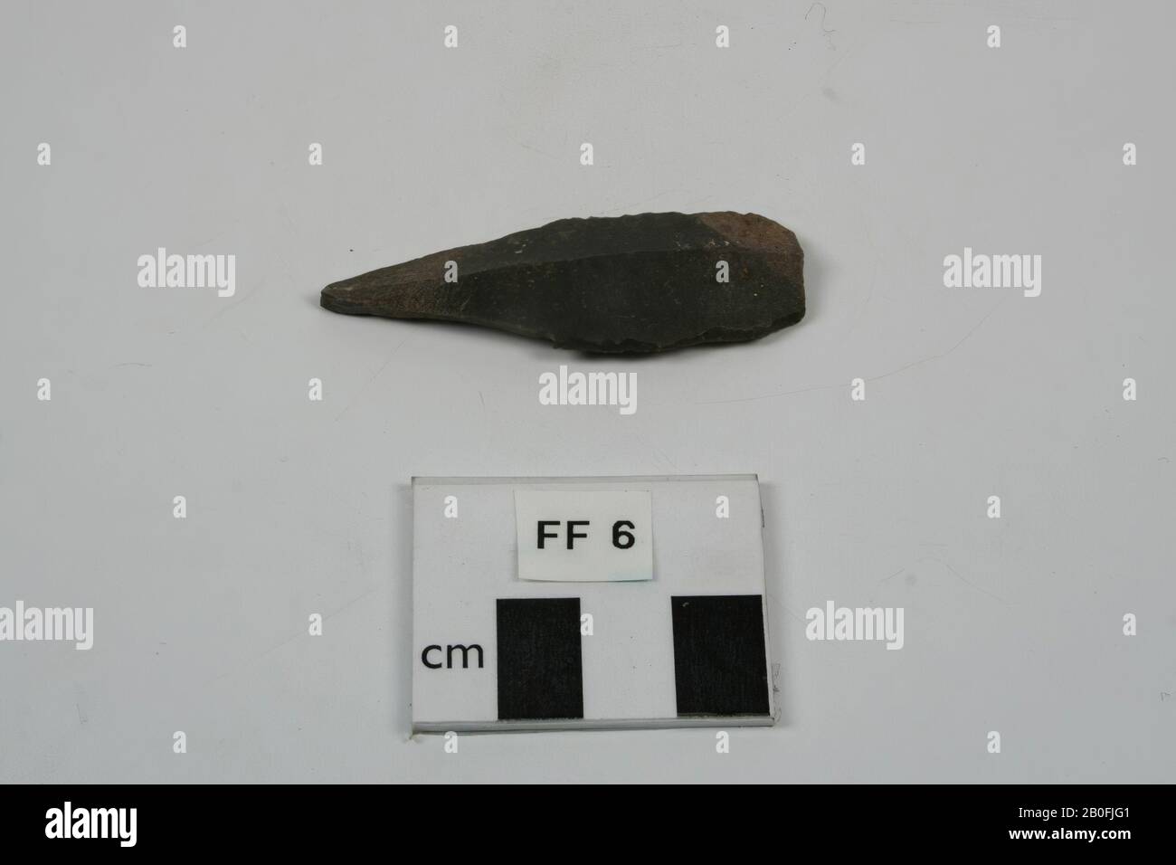 Ancient Europe, tool, stone, flint, 5.8 x 2 x 0.5 cm, prehistory ...
