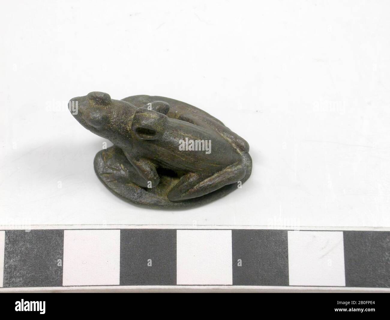 frog, eye, inscription, bronze, reptile, bronze, 2,3 cm, Late Period ...