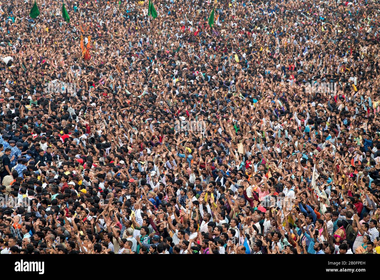 The image of Crowd in Rath Yatra or cart festival of Jagannath in Puri ...