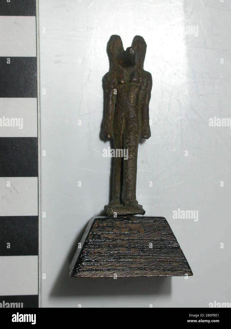 statue, Anubis, standing, bronze, god, bronze, 4,5 cm, Late Period ...