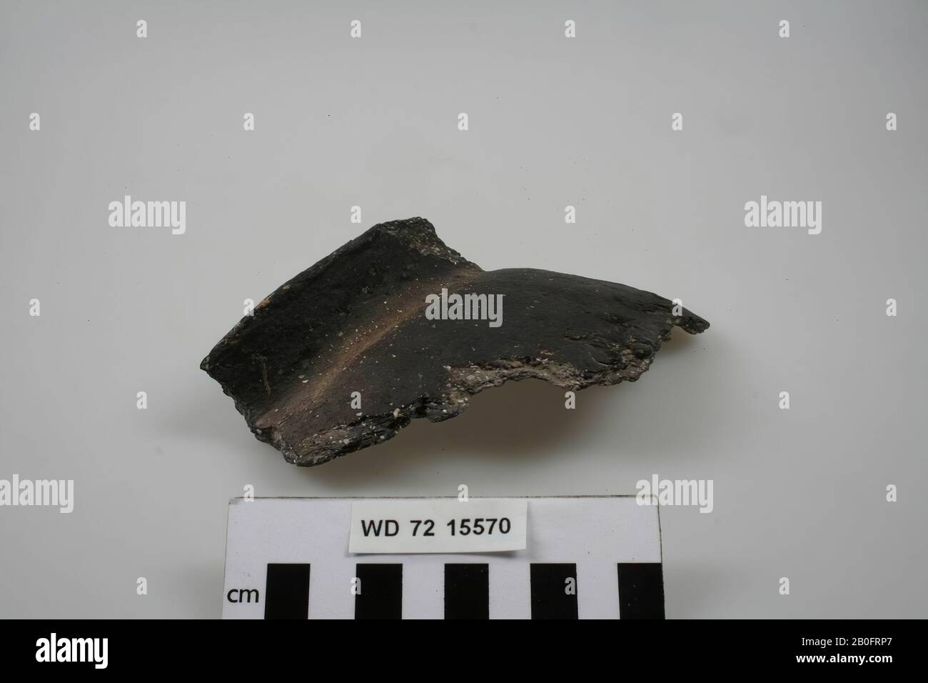 Wall shard, wall shard, earthenware (Paffrath), 9.2 x 6.6 cm, lmea ...