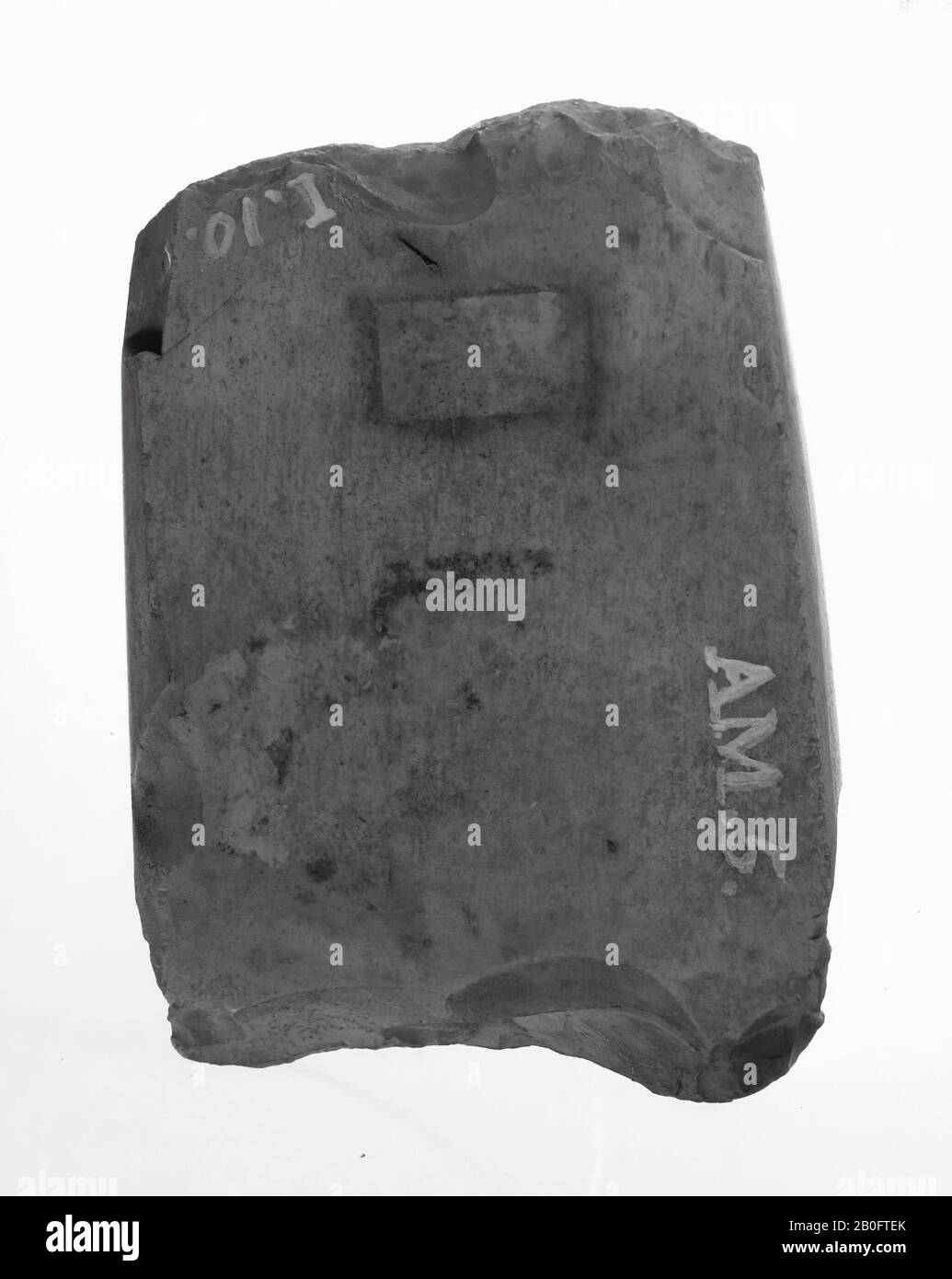 polished ax of flint, ax, stone, flint, length: 5 cm, prehistoric -4000 ...