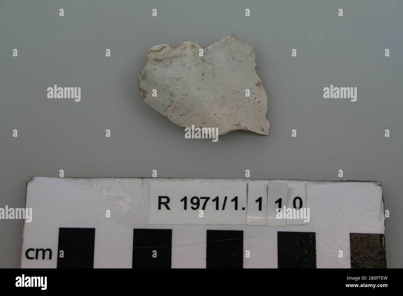 Ancient Europe, tool, stone, flint, 4 x 3 x 0.6 cm, prehistory, France ...