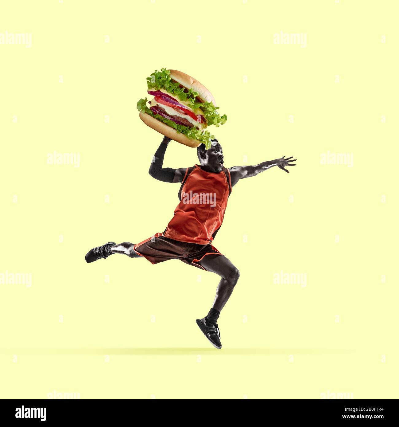 Throwing burger hi-res stock photography and images - Alamy
