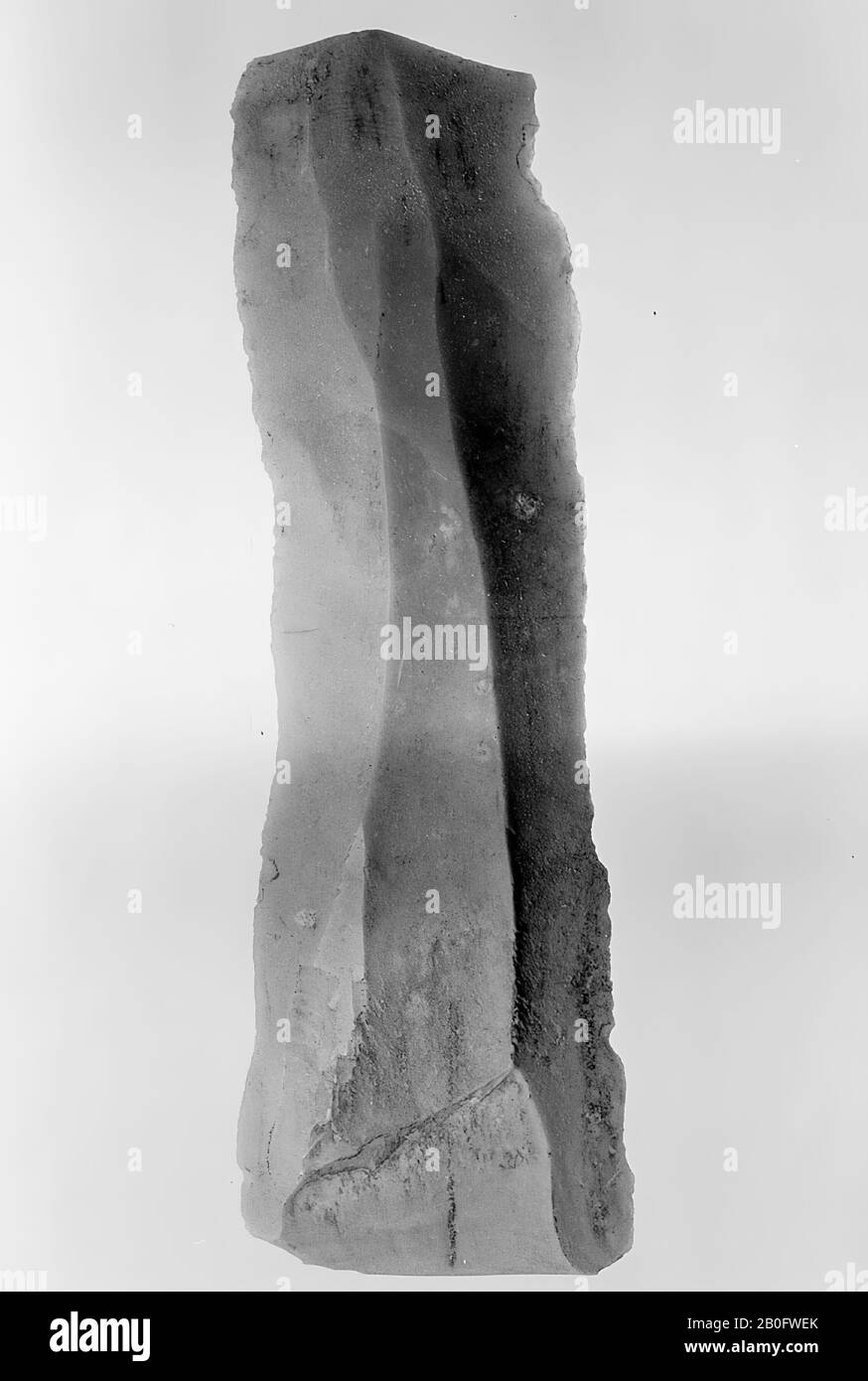 flint blade, blade, stone, flint, length: 10 cm, prehistory -3400 Stock ...