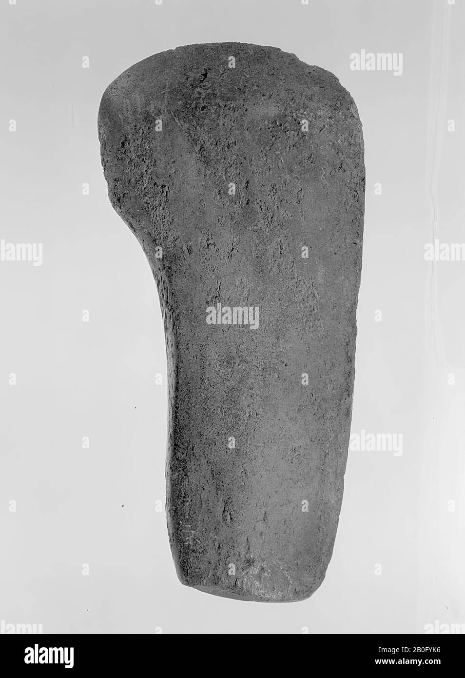 stone ax of irregular shape, ax, stone, length: 11.7 cm, prehistory ...