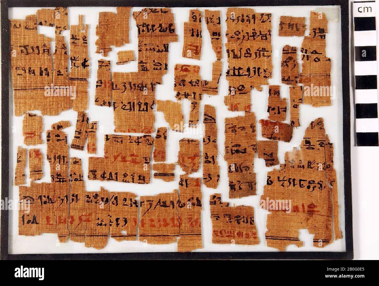 Egypt, manuscript, hieratic, papyrus, 18 x 24 cm, Greco-Roman Period ...