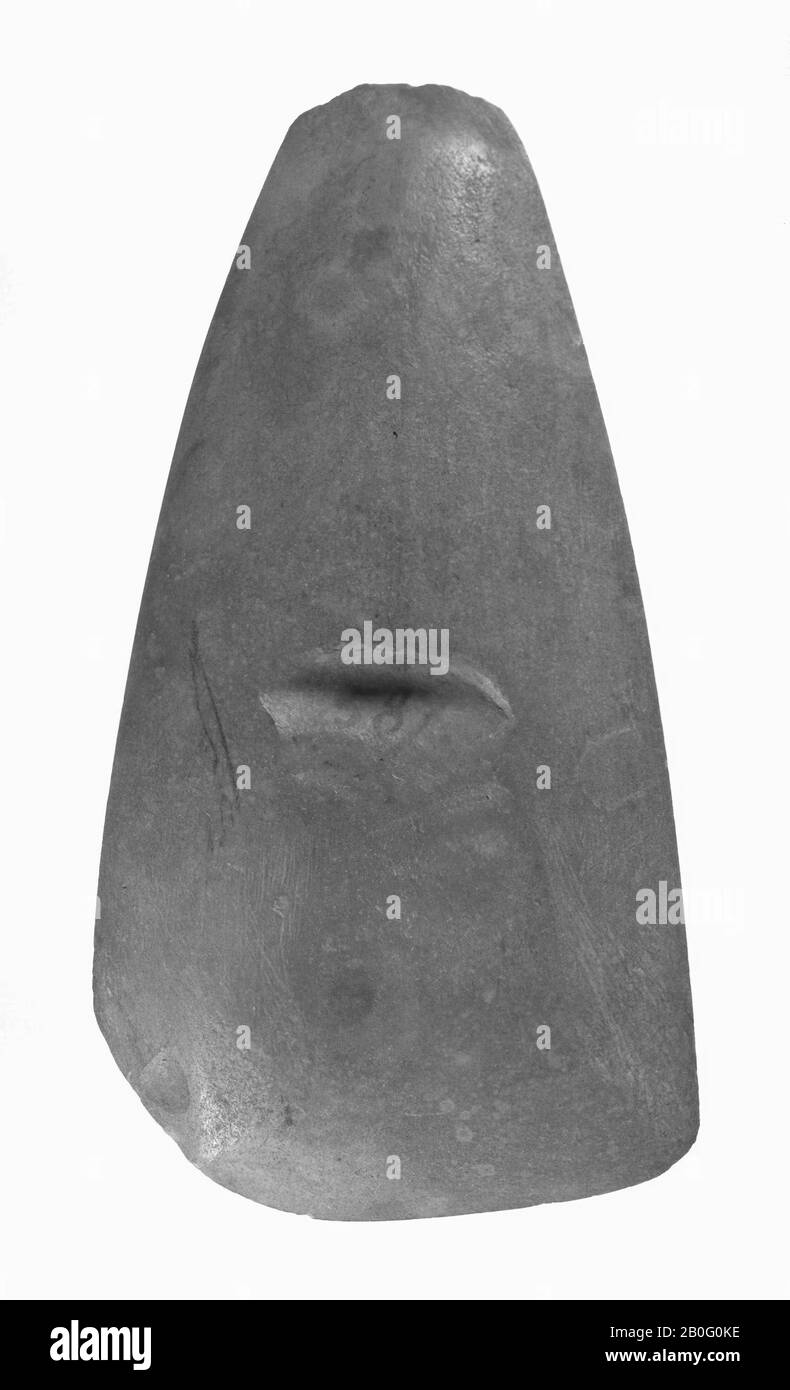 stone ax, ax, stone, flint, 10.9 x 6 cm, prehistoric -4000 Stock Photo ...