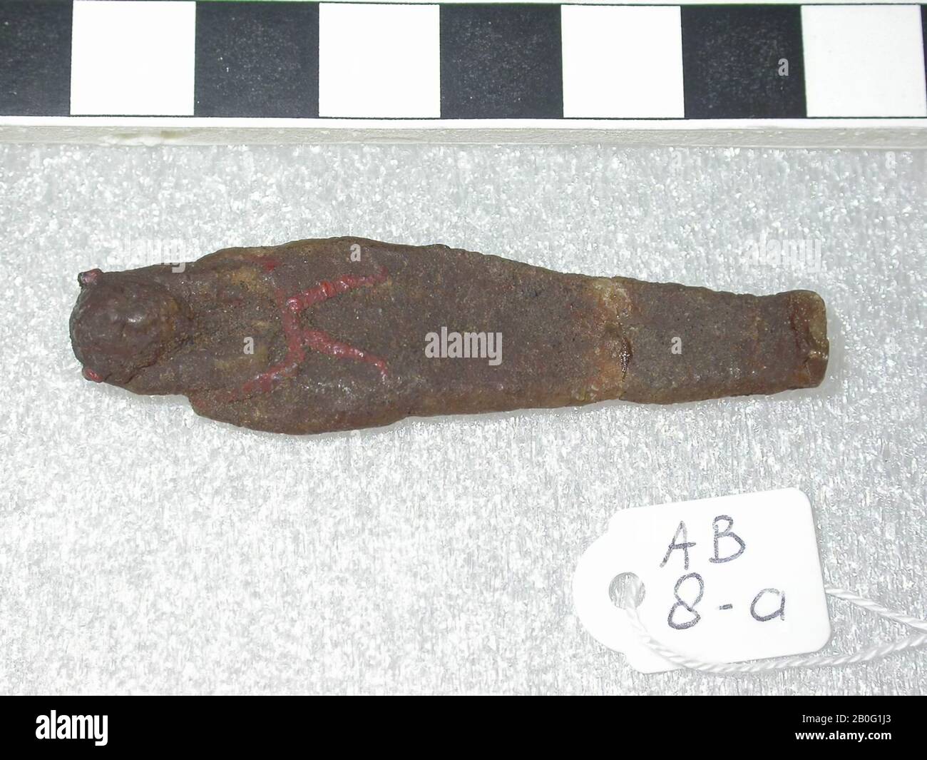 image, god, Horuszoon, Amset, standing, amulet, god, wax, 6.1 x 1.6 cm ...